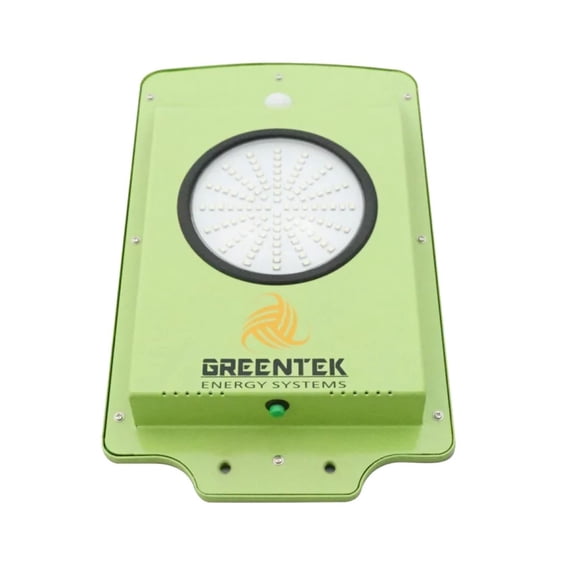 GREENLIGHTDEPOT 6W Solar LED Pathway and Street Light (Green) - Walmart.com