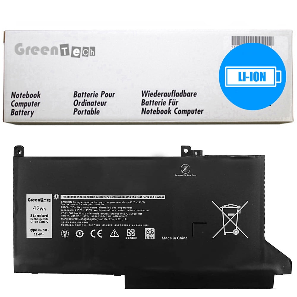 GREENTECH 0G74G BATTERY FOR DELL LATITUDE 5300 LATITUDE 7300 LATITUDE ...