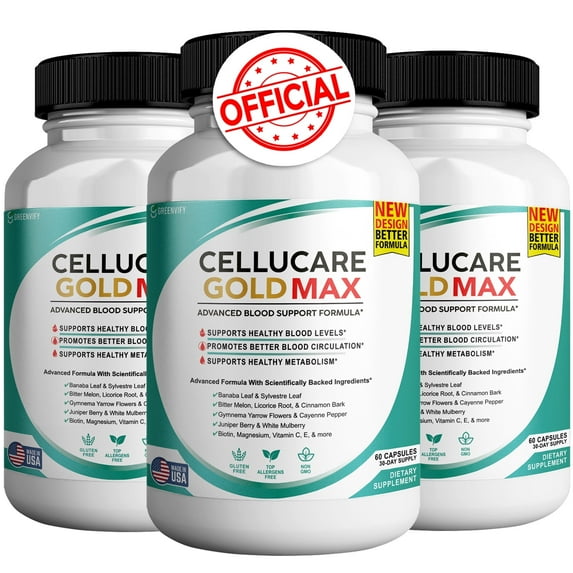 Cellucare Gold Max Supplement for Blood Circulation - Healthy ...