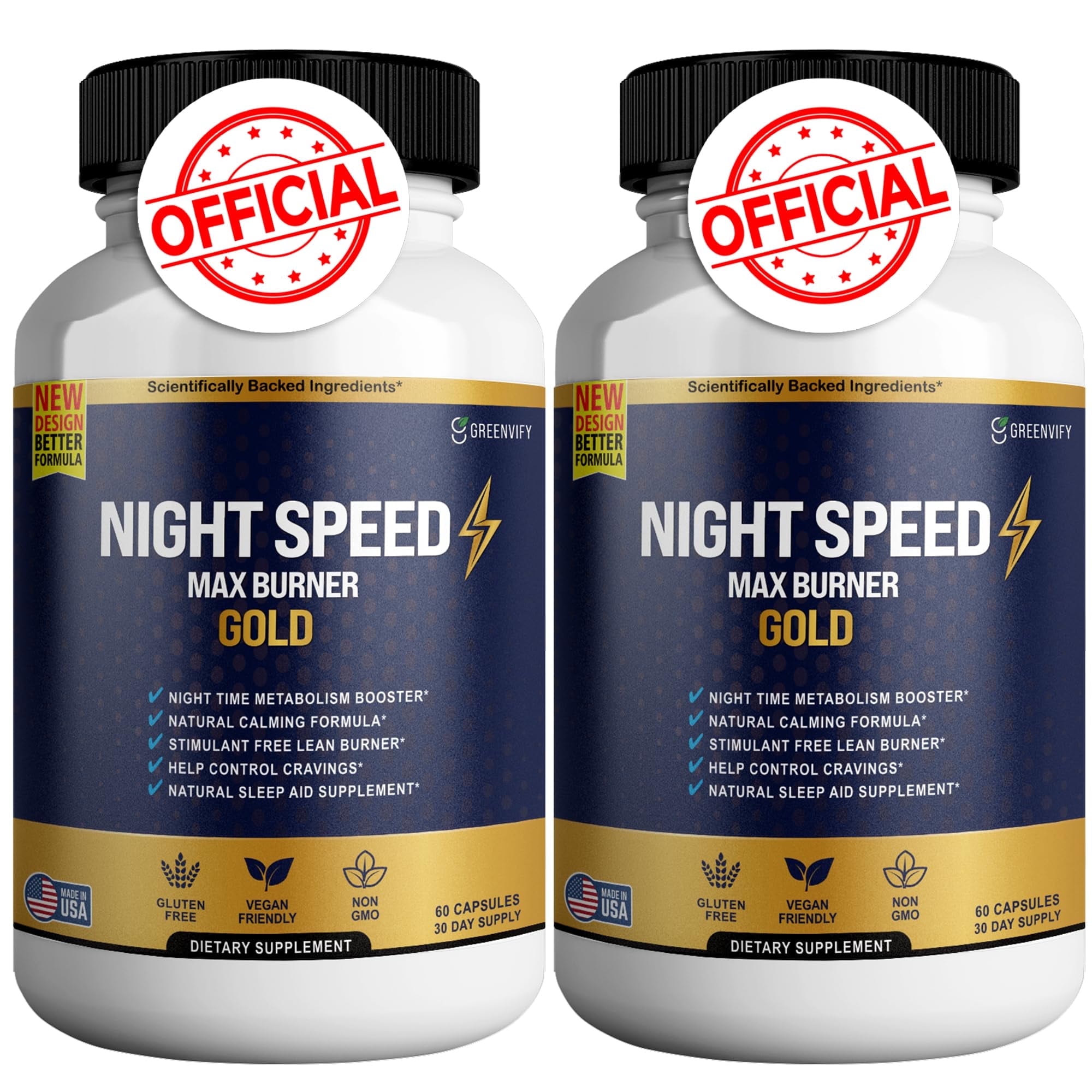 Night Speed Max Burner Gold – Powerful Anabolic Recovery & Natural ...