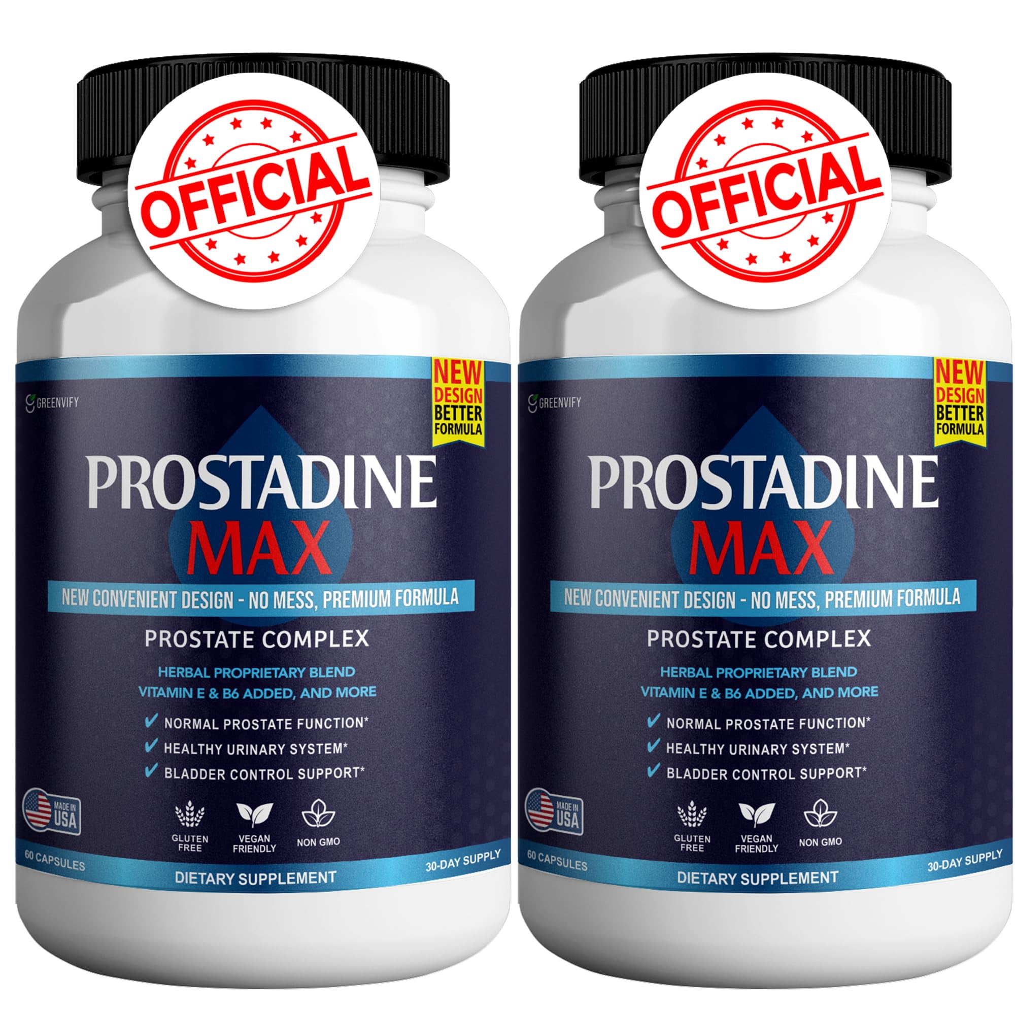 GREENVIFY Prostadine Max Prostate Supplements for Men Capsules, Health ...