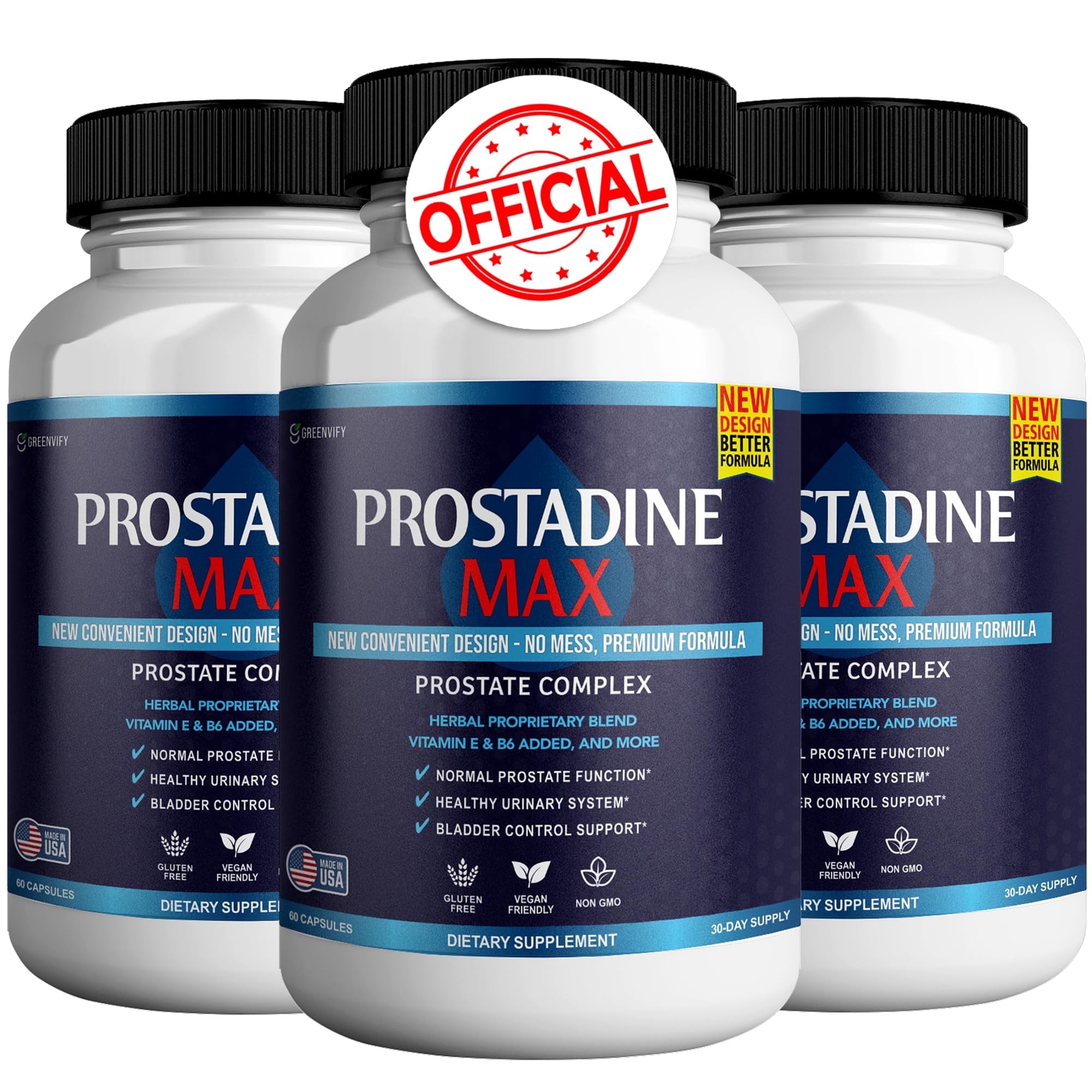 Prostadine Max Prostate Supplement for Men Health -All Natural to ...