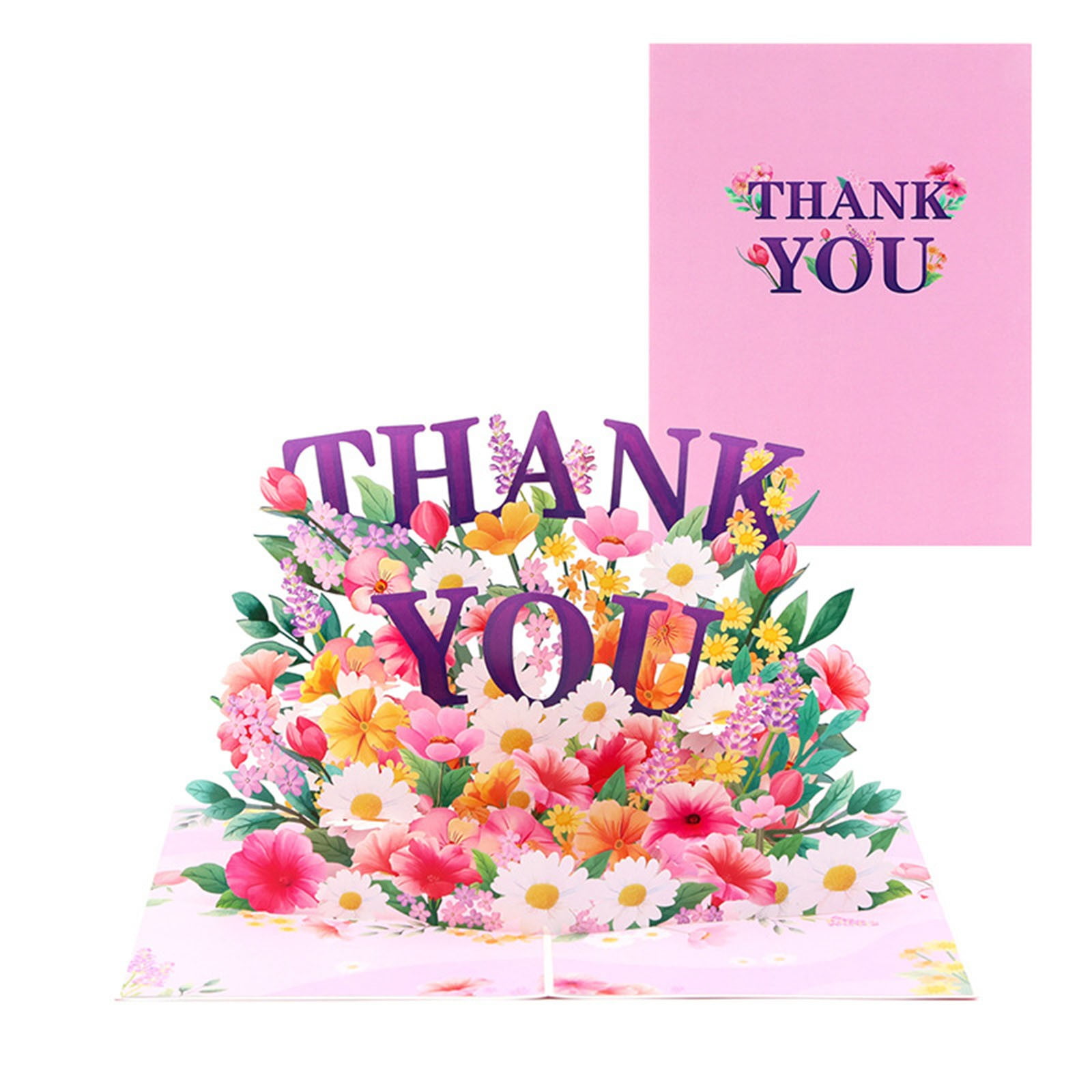 GREETING ART 3D Thank You Up Card Teacher Appreciation Card Mothers Day ...
