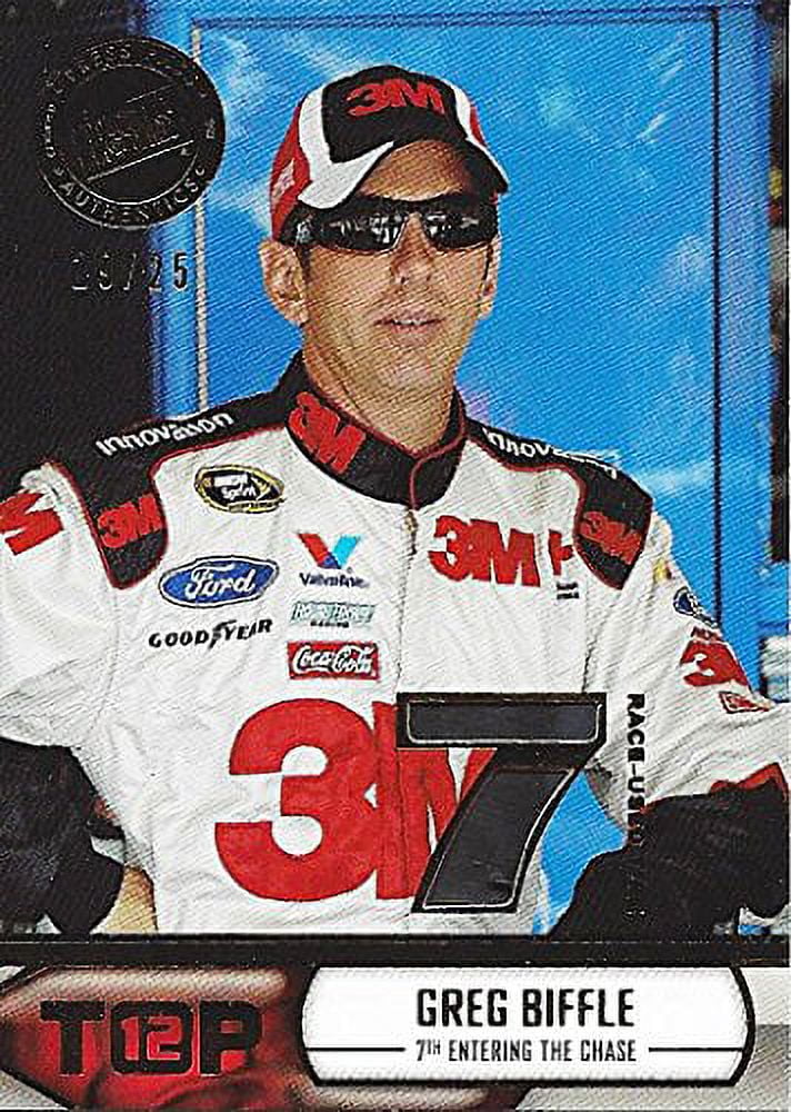 GREG BIFFLE 2011 Press Pass Racing TOP 12 CHASE DRIVER (Certified Race ...