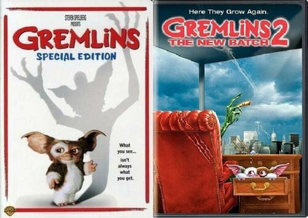 GREMLINS 1 One & GREMLINS 2 TWO THE NEW BATCH 2 DVD SET NEW - Walmart.com
