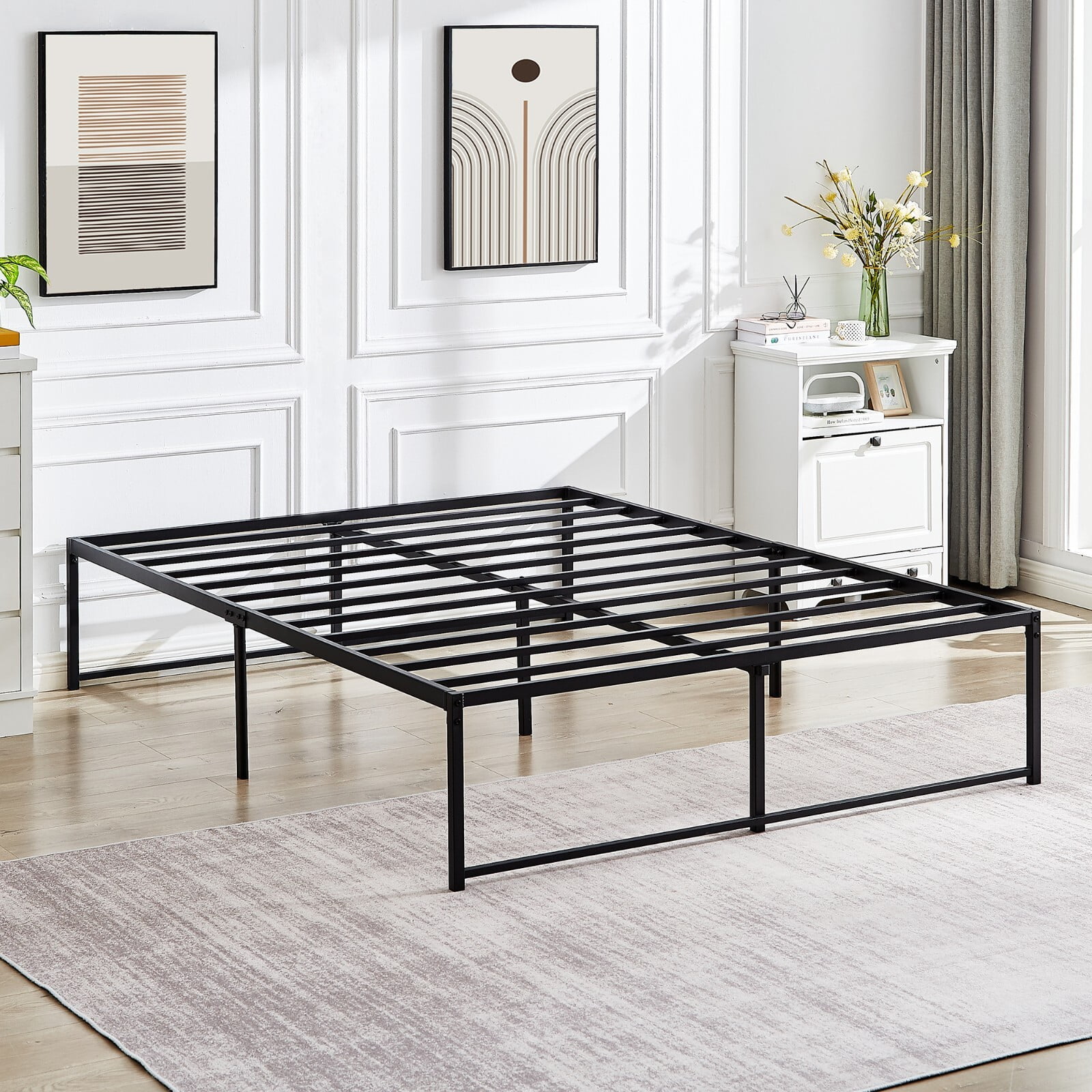 GREOKL Premium Twin, Full, Queen & King Bed Frames - 14", 16" and 18 ...
