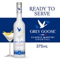 GREY GOOSE Classic Martini Cocktail Ready to Serve - 375 mL Bottle ...