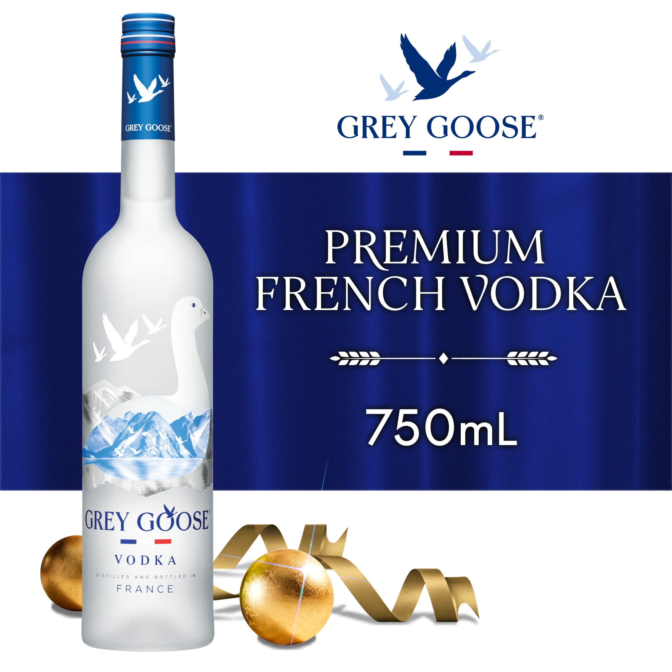 GREY GOOSE Vodka, 750 mL Bottle, ABV 40% - Walmart.com