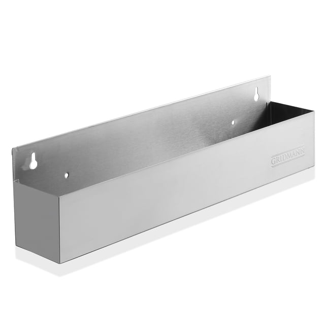 GRIDMANN 22" Single Speed Rail, Stainless Steel Liquor Bottle Rack for ...
