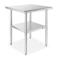 GRIDMANN 24 x 24 Inch NSF Stainless Steel Commercial Kitchen Prep Table ...