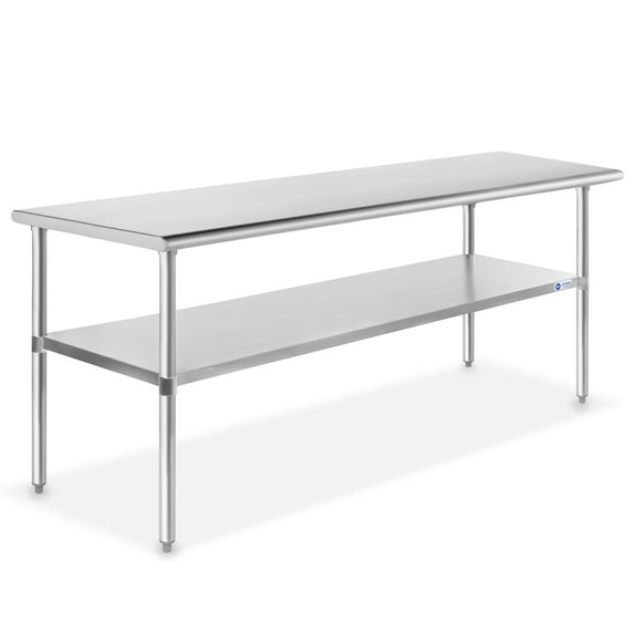 GRIDMANN 60x30 Inch NSF Stainless Steel Utility Table, Commercial ...