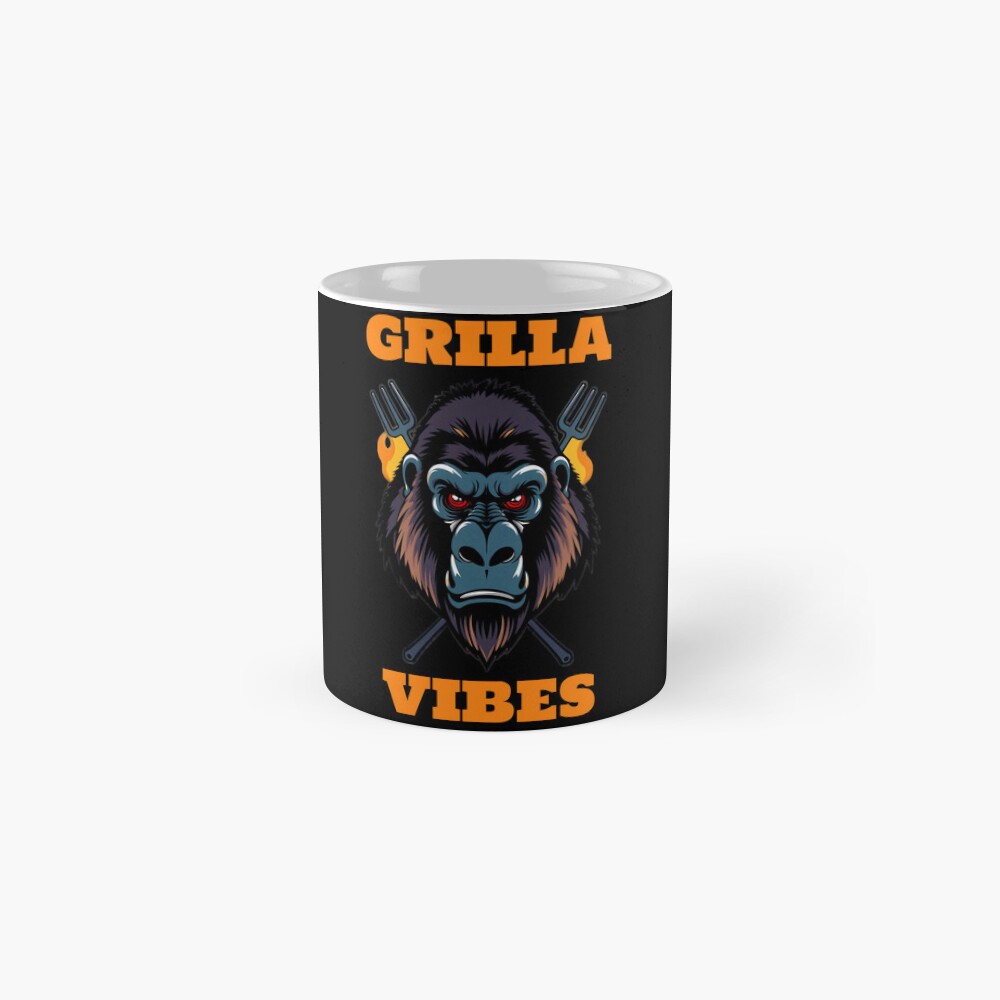 GRILLA VIBES T-shirt design Classic Mug - Walmart.com