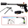 GRILLBLAZER GrillGun Handheld Blowtorch, Stand, and Hose Set - Grill ...