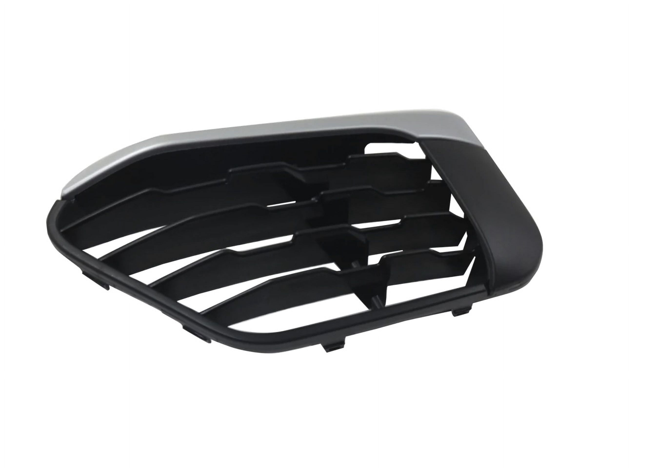 GRILLE LOWER LH PTD BLACK W/SILVER MOULDING W/O SENSOR X-LINE MODEL ...