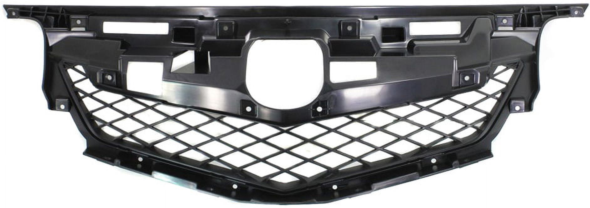 GRILLE MOUNTING PANEL; MATTE-BLACK; THIS IS THE BLACK BACKING SECTION ...