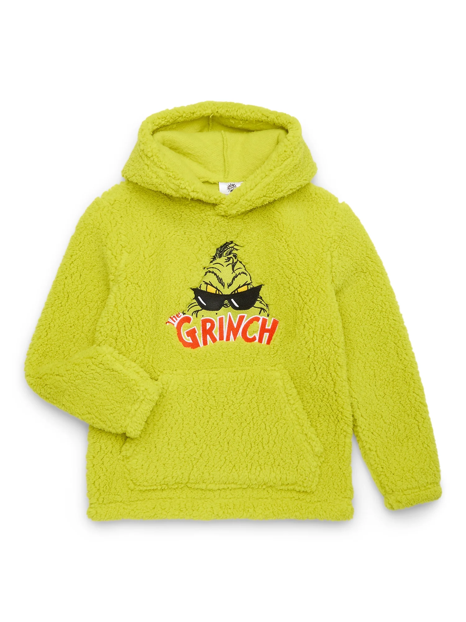 The Grinch Boys’ Pullover Hoodie with Long Sleeves, Sizes 4-18 ...