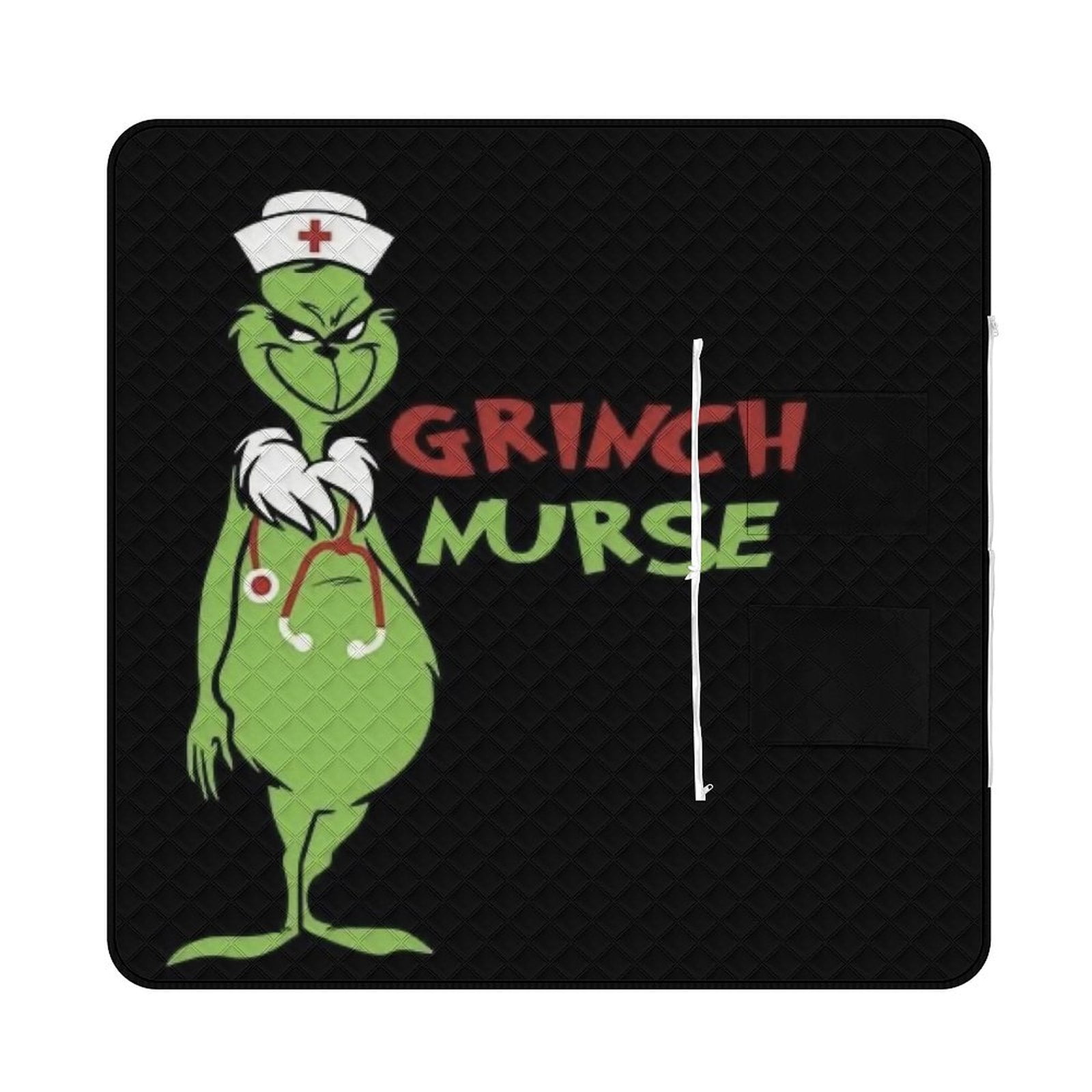 GRINCH MURSE Picnic Blankets Outdoor Blanket,59'x59' Extra Large Beach ...