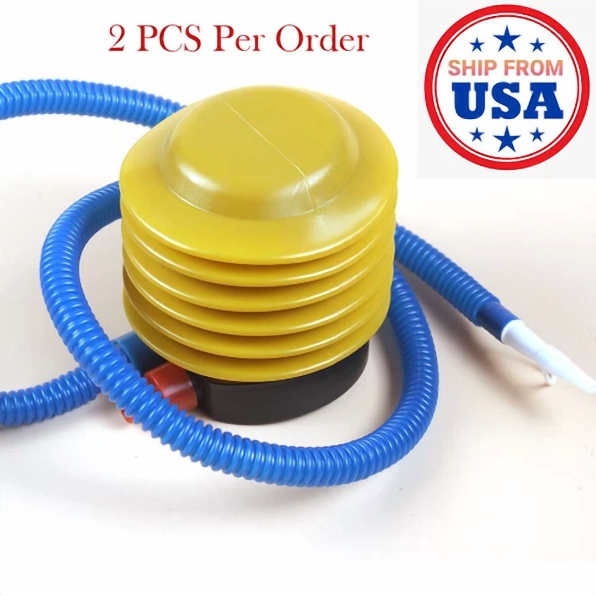 GRIND- 2X Portable Air Foot Pump For Inflatable Floating Sport Balls ...