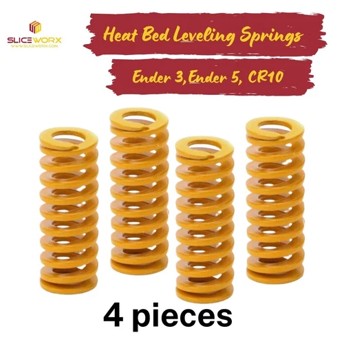 GRIND- 3D Printer Heated Bed Spring Leveling, 4Pcs, Upgraded Strength ...