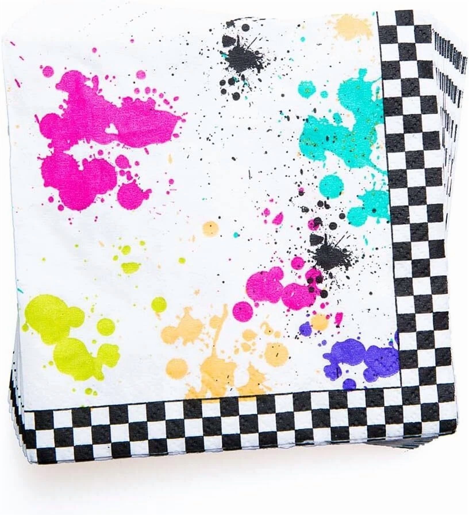 GRIND- 80'S Decades Totally Awesome Retro Theme Party Paper Beverage ...