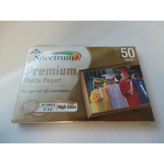 GRIND- Georgia-Pacific Spectrum Premium Photo Paper 50 4X6 Sheets ...
