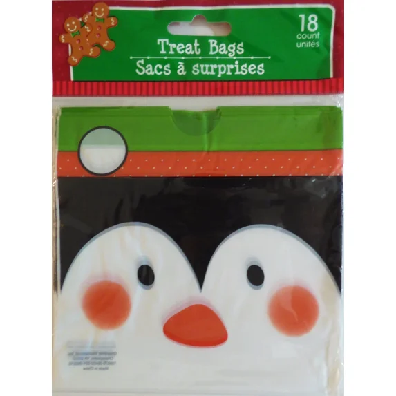 GRIND- New Christmas Cello Party Gift Bags 18 Count Treat Bags With ...