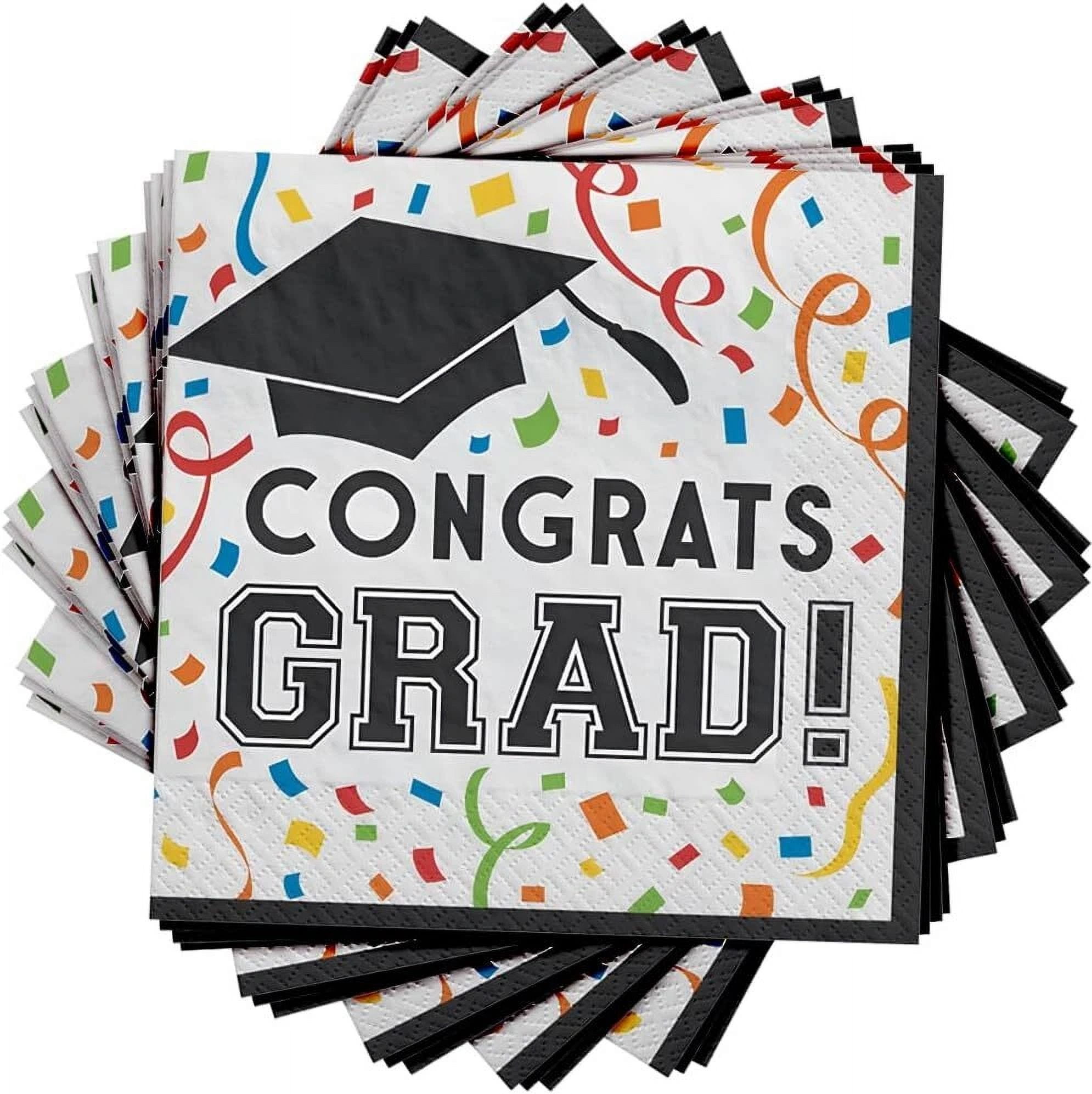 GRIND- No More Books School Graduation Theme Party Paper Luncheon ...