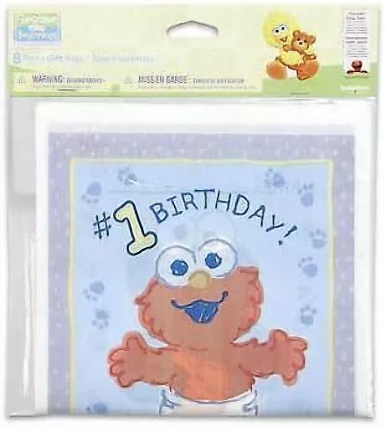 GRIND- Sesame Street Beginnings Cute Kids 1St Birthday Party Favor ...