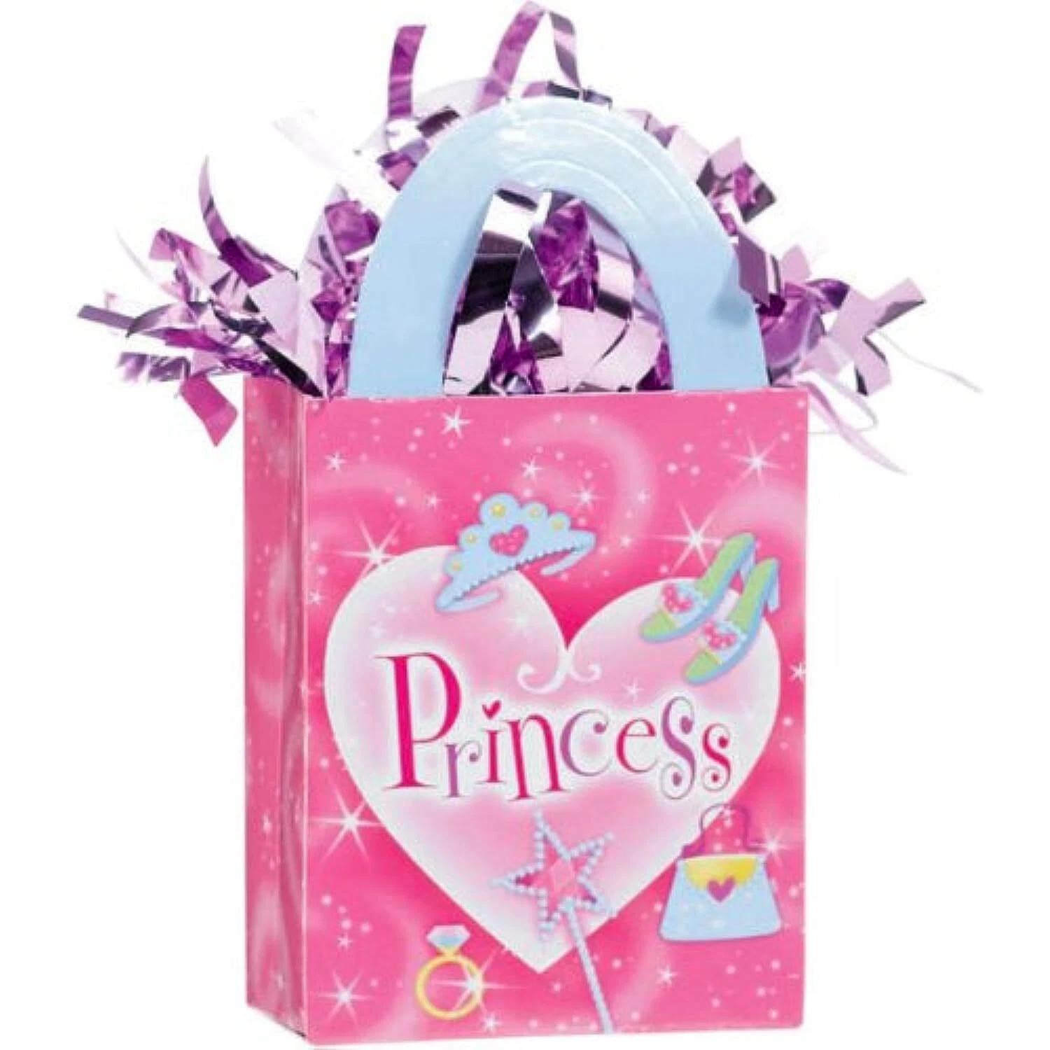 GRIND- Sparkling Princess Pink Kids Birthday Party Decoration Gift Bag ...