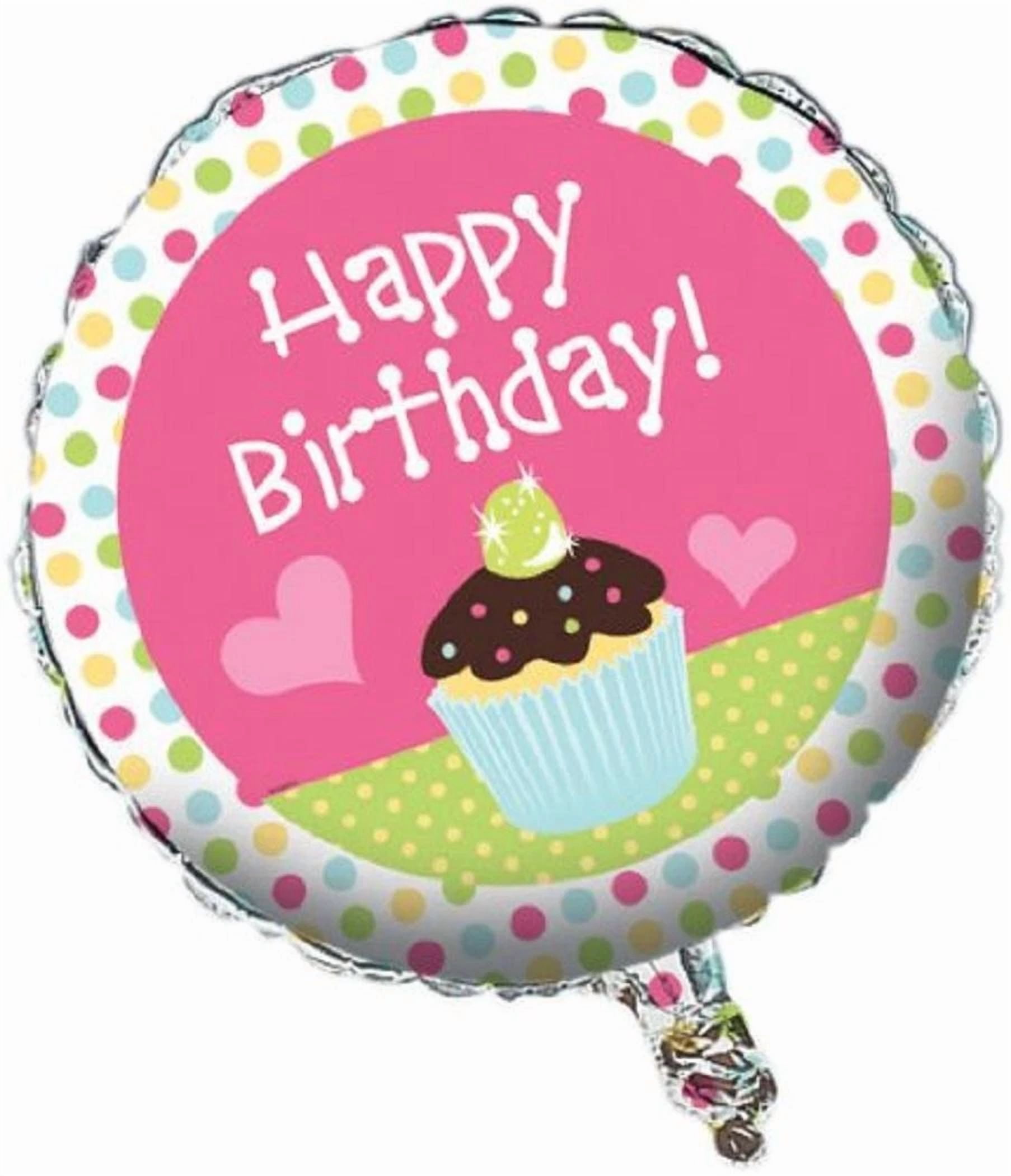 GRIND- Sweet Treat Cupcake Polka Dot Kids Birthday Party Decoration 18 ...