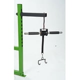 GRIP FREAK 'Slip Grips' Grip Strengthener w Power Rack Arm & Dumbbell ...