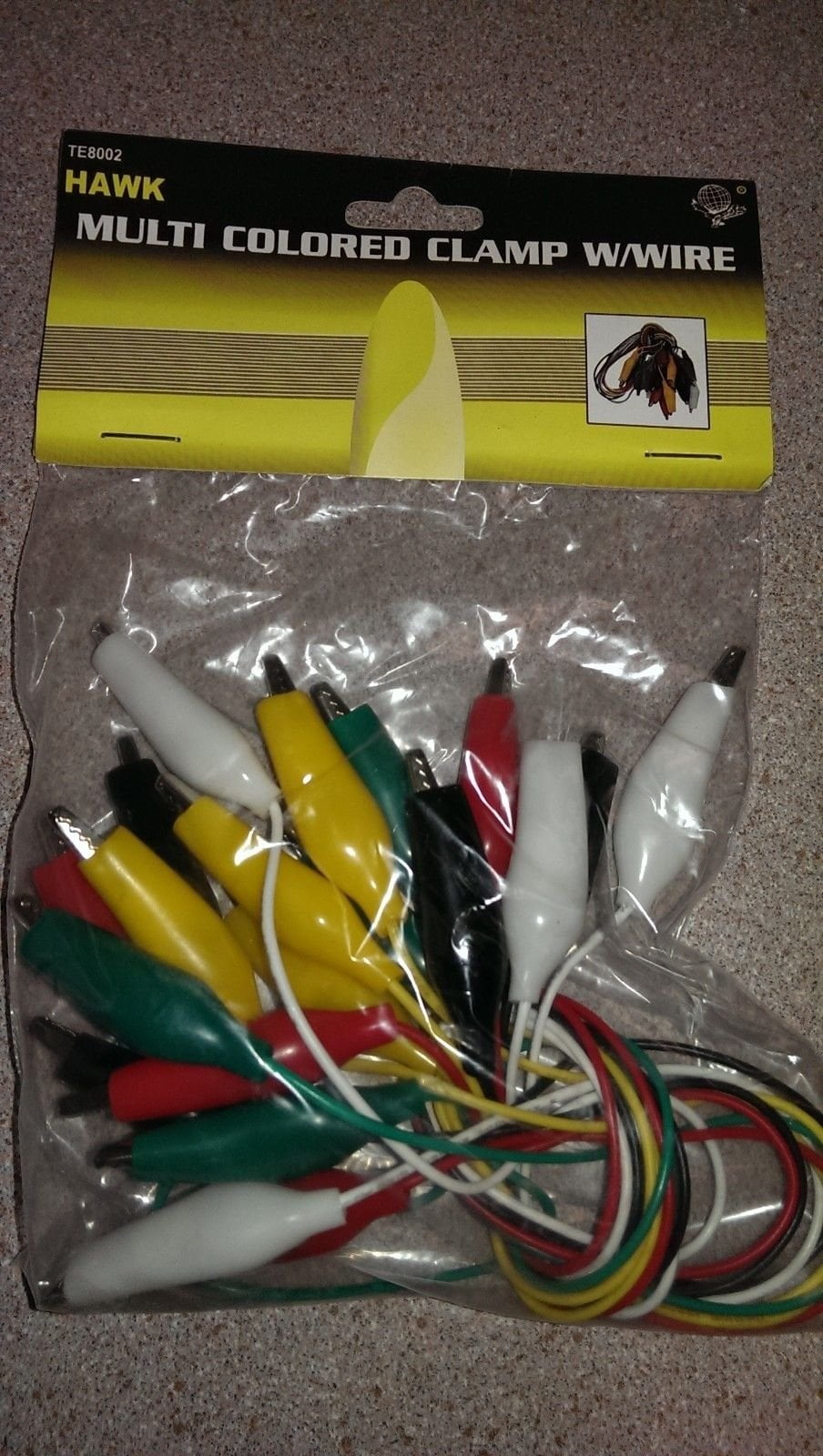 GRIPPICLAMP 10-Piece Multi-Color Test Leads | 20-inch | Shrouded Safety ...