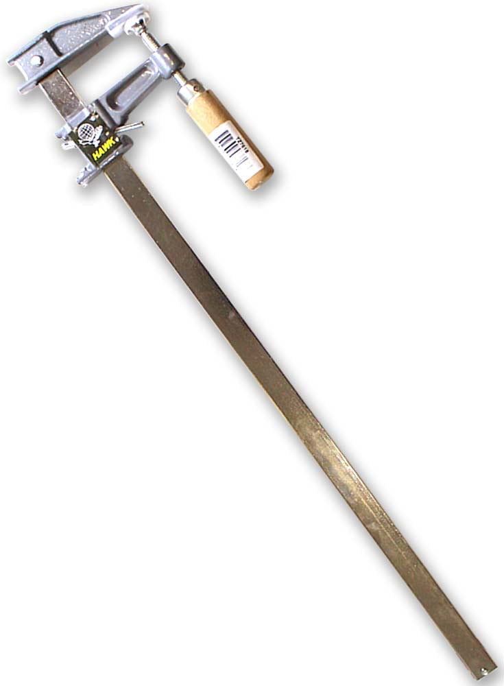 GRIPPICLAMP 18" (45.7 cm) Metal F Clamp | Wooden Handle for Robust ...