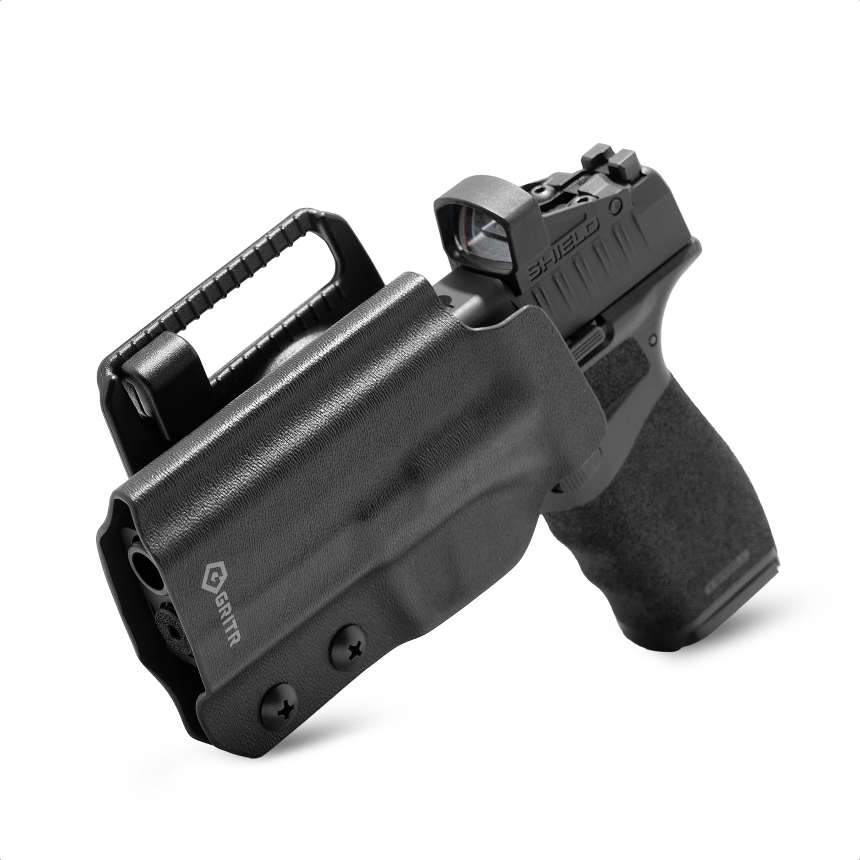 GRITR OWB Kydex Left Hand Gun Holster for Springfield Armory Hellcat - Walmart.com