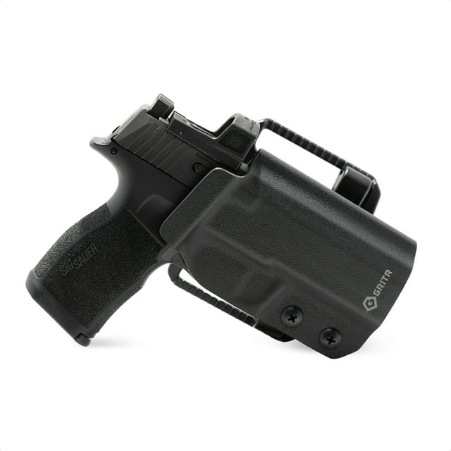 GRITR OWB Kydex Right Hand Gun Holster Fits Sig Sauer P365XL/P365/P365X - Walmart.com