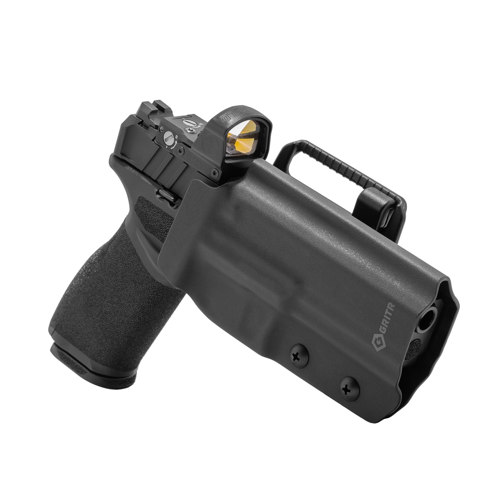 GRITR OWB Kydex Right Hand Gun Holster Fits Springfield Armory Echelon - Walmart.com