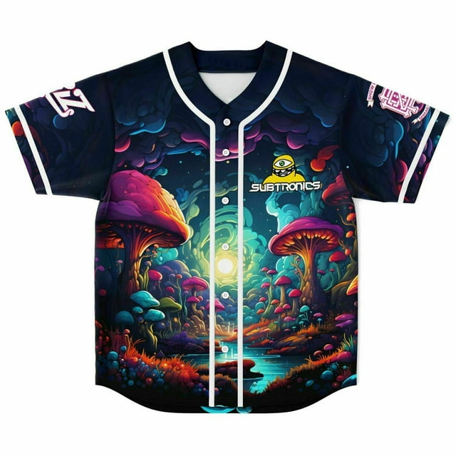 GRIZ Baseball Jersey Mercch Harajuku Thin button Baseball Uniform ...