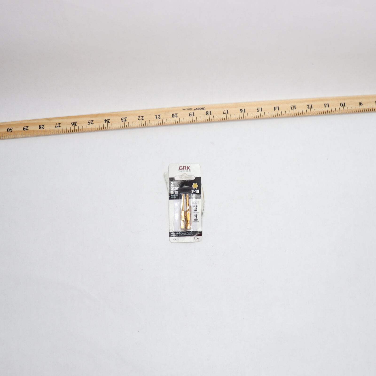 (2-Pk) GRK Star Bits Yellow T-10 2" 187419 - Walmart.com