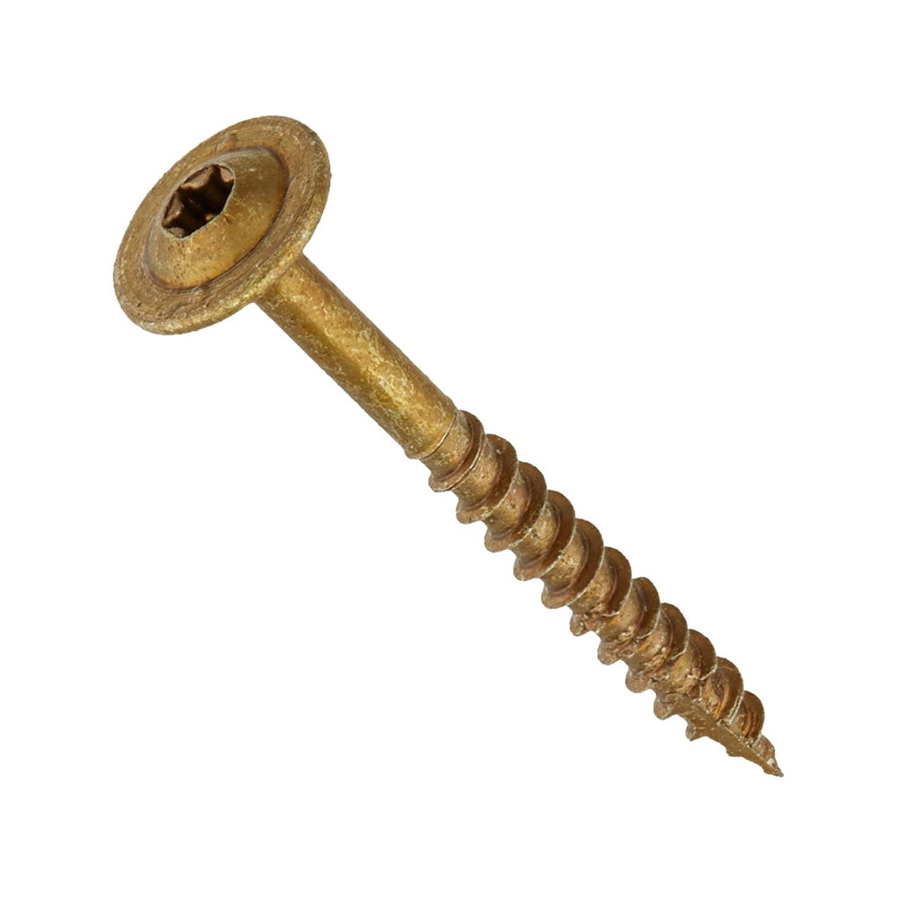 GRK Fasteners 114083 Low Profile Washer Head Cabinet Screw, #8 x 3-1/8 ...