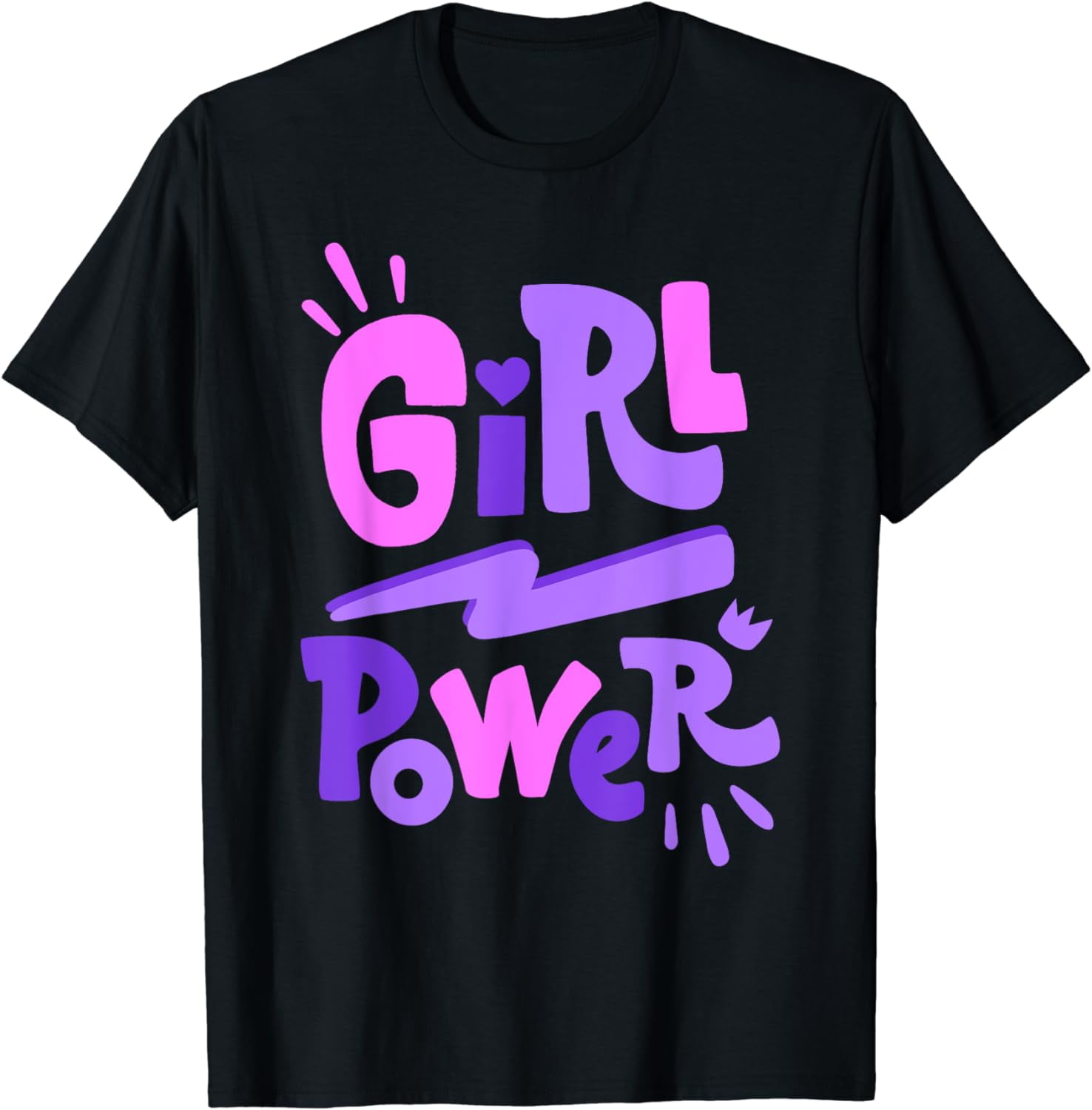 GRL PHSY / Girl Power T-Shirt - Walmart.com