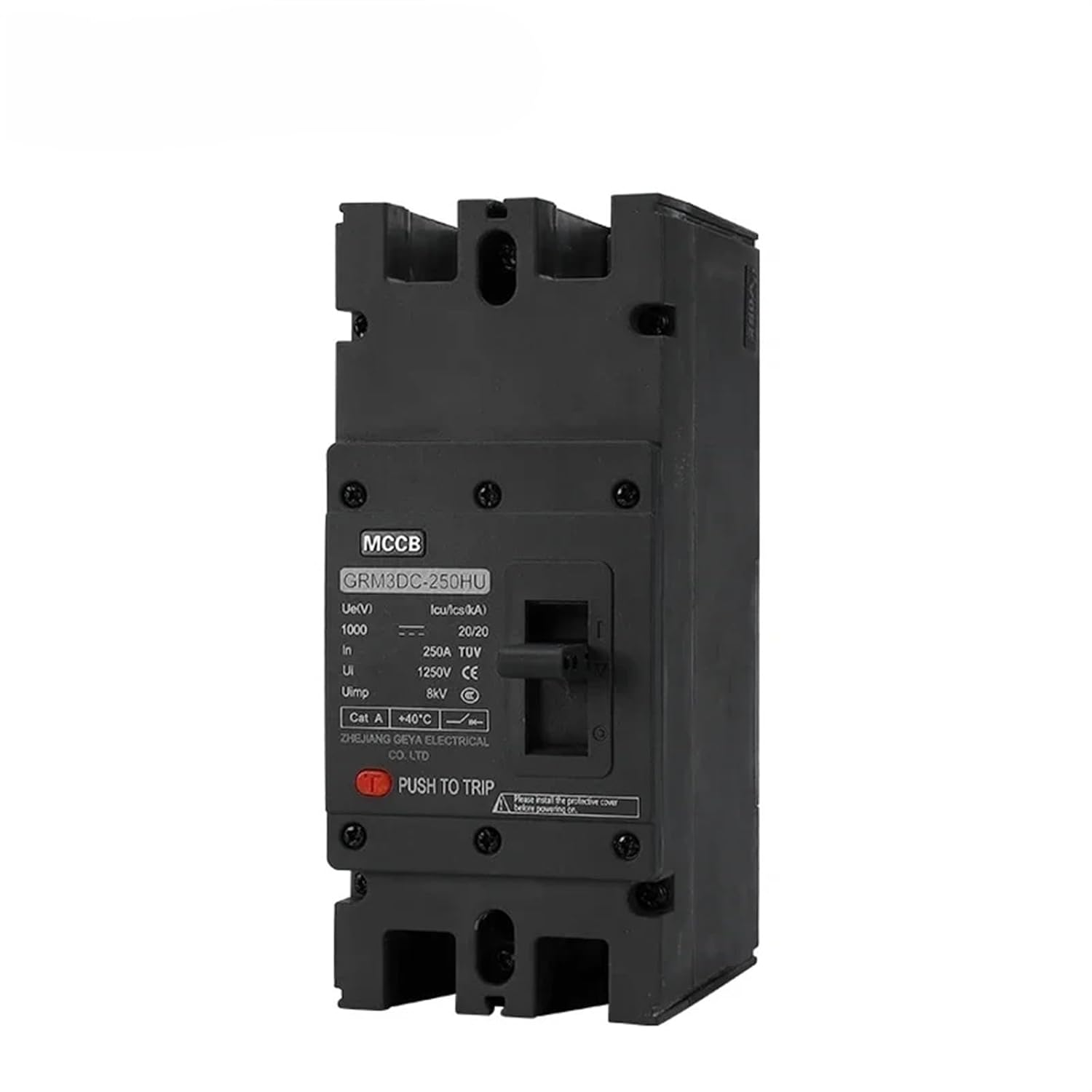 GRM3DC 2P 1000V Molded Case Circuit Breaker Overload Protection Switch ...