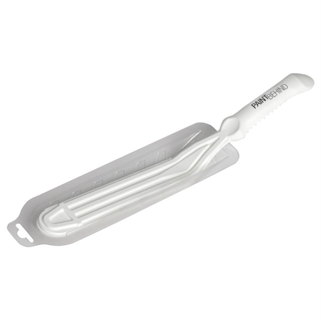 PAINT BEHIND 1.5 In. W X 16 In. L White Nylon/Plastic Painters Tool ...
