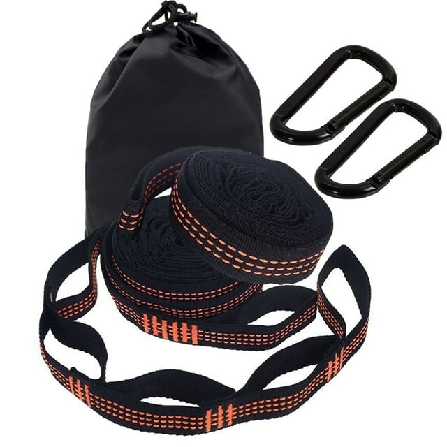 GRMUAIT Hammock Straps , Camping Hammock Tree Straps with 2 Carabiners ...