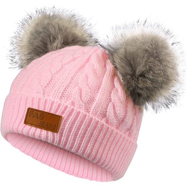 Little Kids Knitted Winter Beanie Hat and Scarf Set, 6 Months Baby to ...