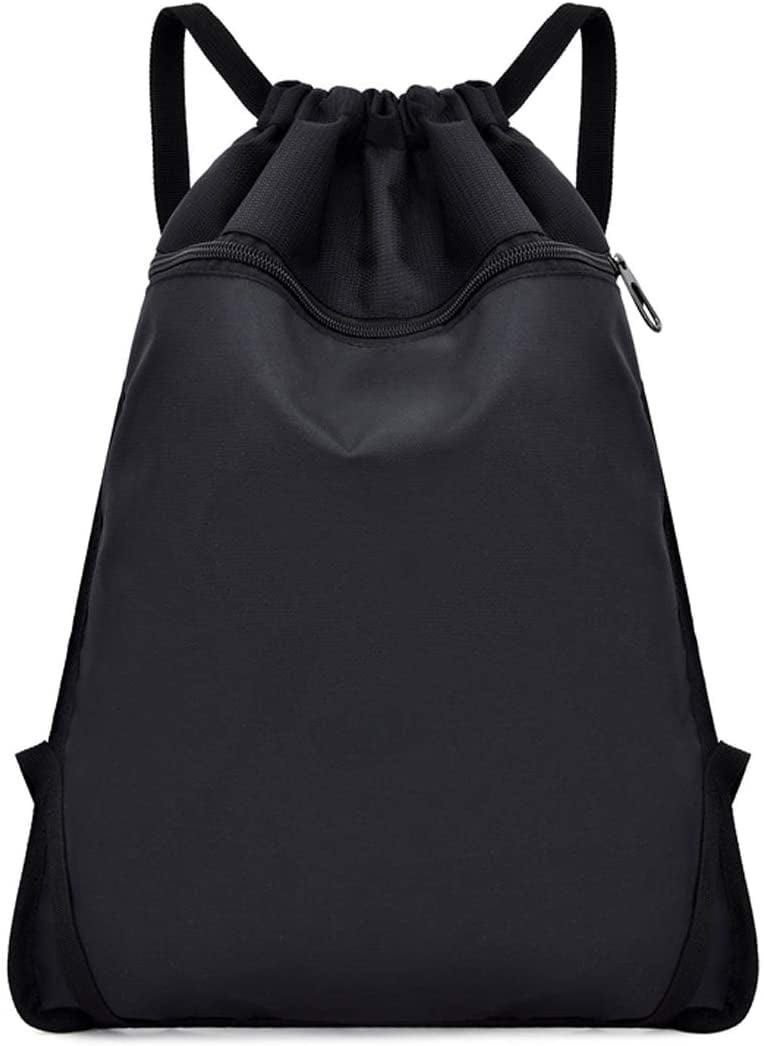 GRNSHTS Drawstring Backpack Water Resistant String Bag Cinch Sport Gym ...