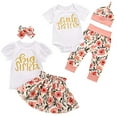 GRNSHTS Toddler Baby Girls Sister Matching Outfits Big Kids Little Big ...