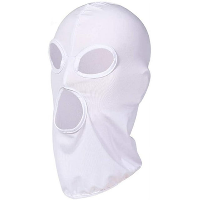 GRNSHTS Unisex 3 Hole Full Face Mask, Women Men Thin Balaclava Face ...
