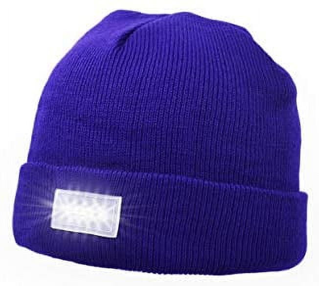 GRNSHTS Unisex Beanie Hat with Light - 5 Bright Integrated LEDs ...