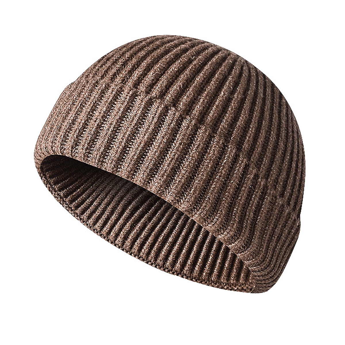 GRNSHTS Winter Knit Cuff Beanie Cap Trawler Beanie Hat Short Fisherman ...