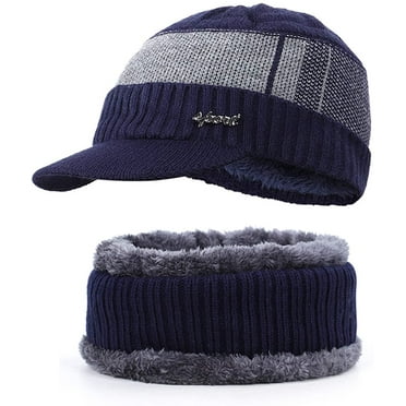 Winter Unisex Bomber Hats Earflap Faux Fur Hat Goggles Trapper Pilot ...